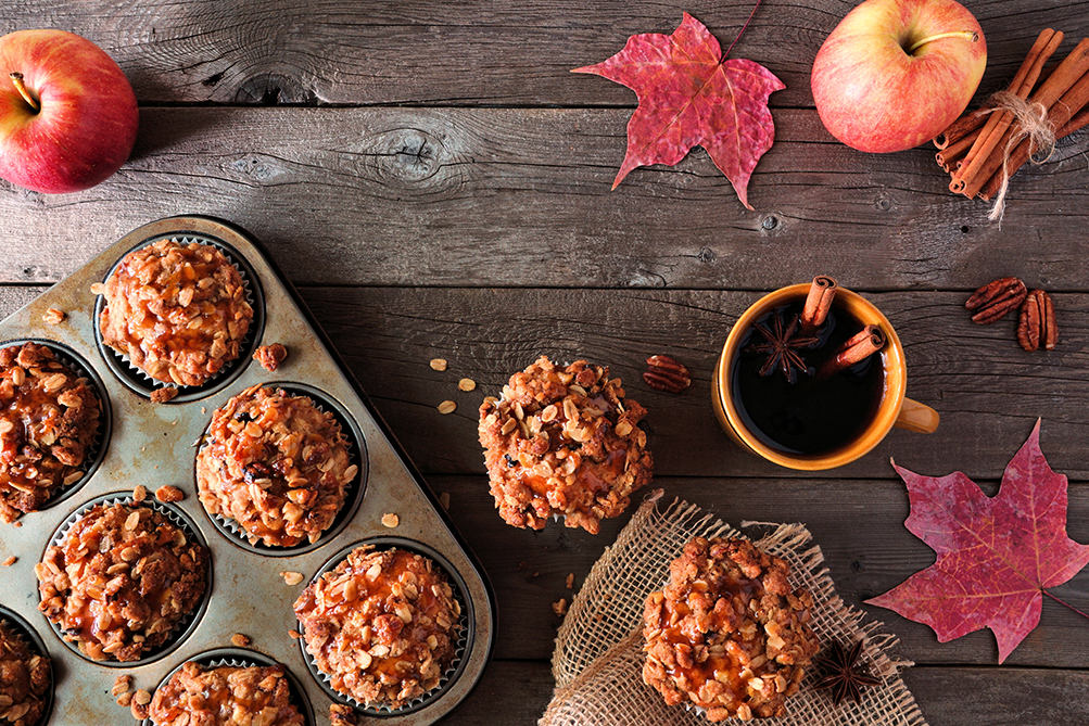 Recipes with Melissa Blease: Apple and Blackberry Crumble Muffins - The ...